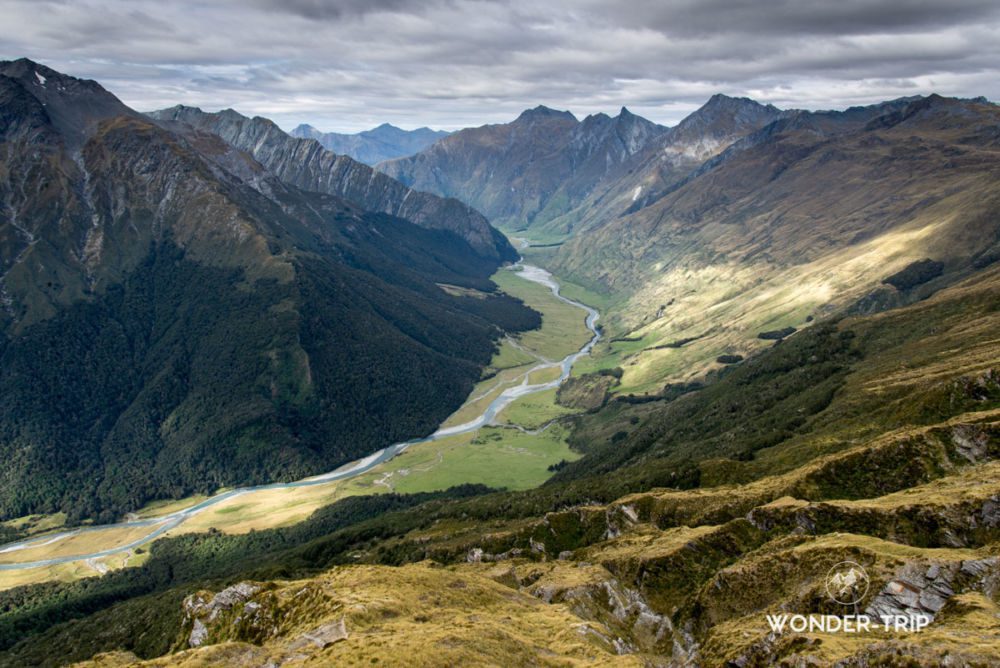 Cascade Saddle - Randonnée du parc national du Mont Aspiring