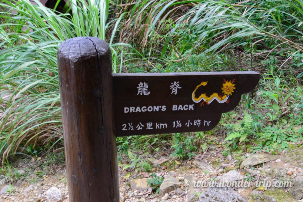 Dragon's back Trail - Randonner sur le dos d'un Dragon